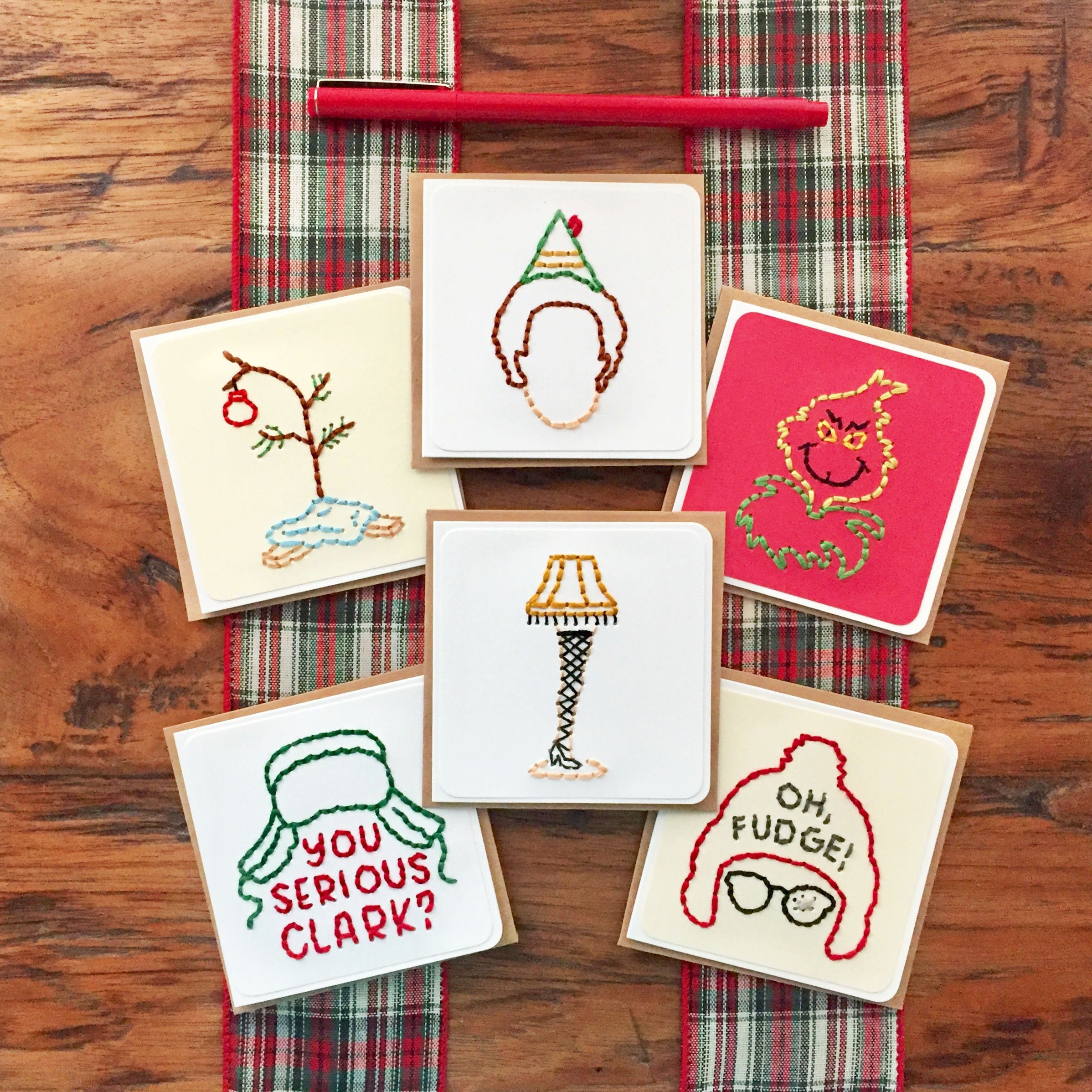 Christmas Movie Cards Christmas Cards A Christmas Story - Etsy