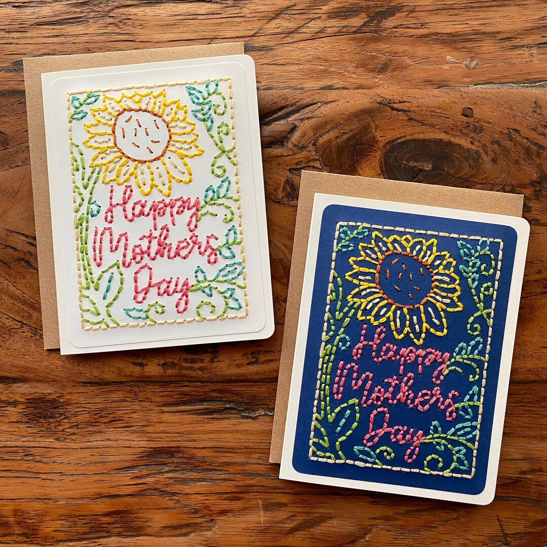 Mother's Day Card | Happy Mothers Day | Sunflowers | Mother's Day Card ...