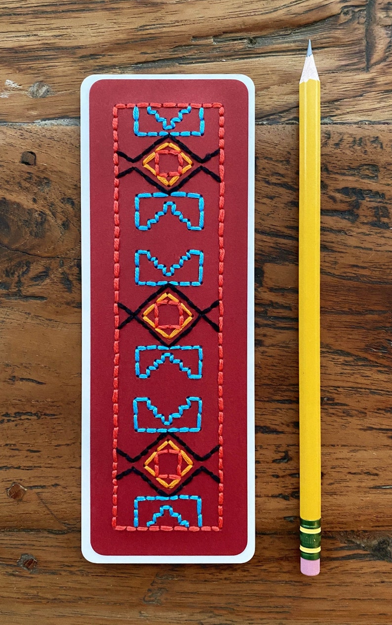 Southwest Bookmark | Bookmarks | Hand Sewn Bookmark | Book Accessories ...