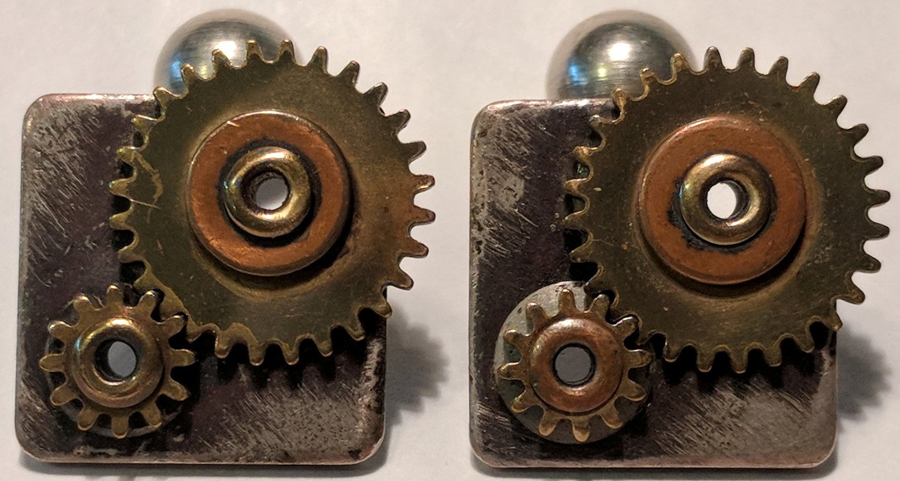 Vintage Frank Rebajes gears Cuff Links - Etsy