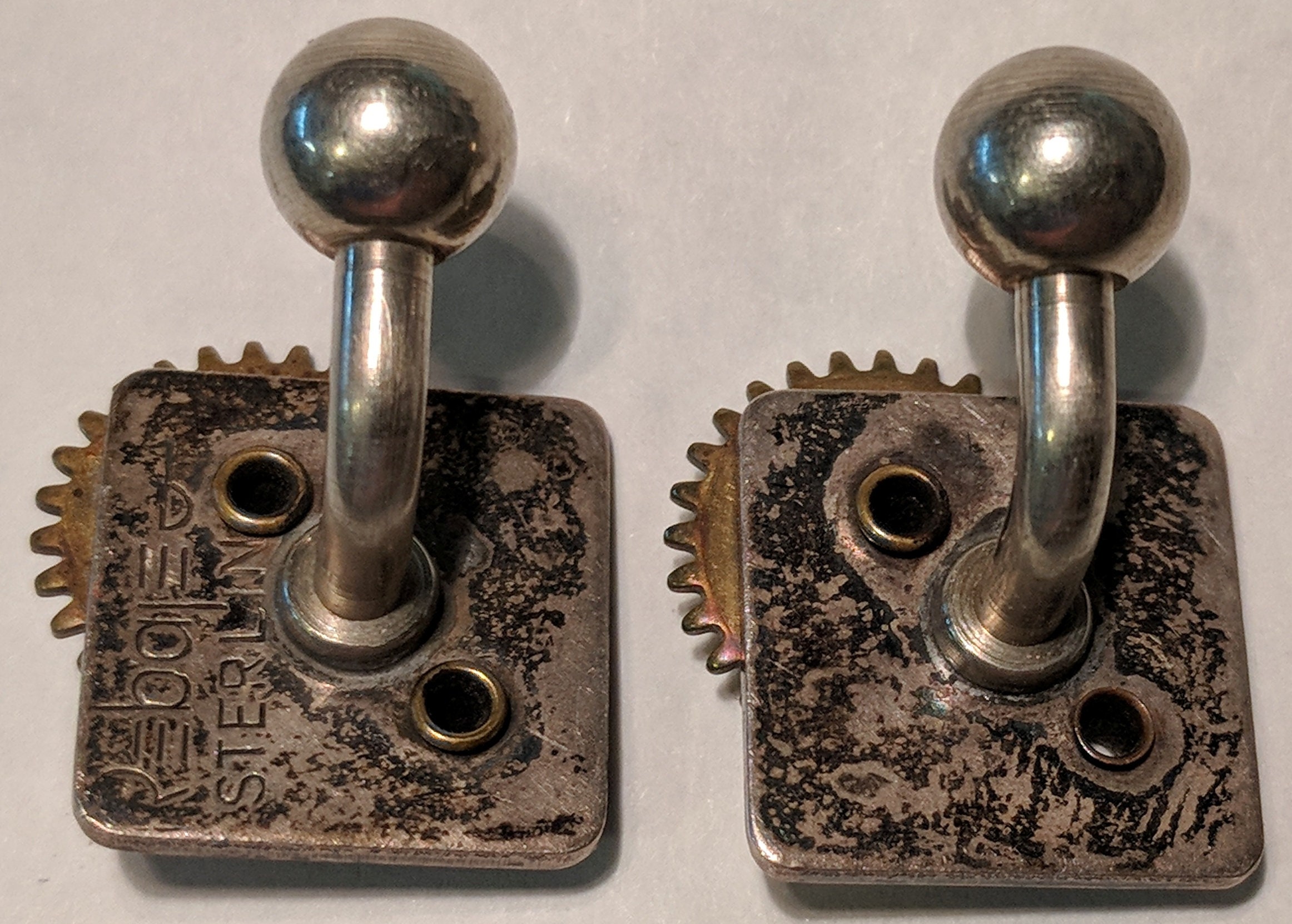 Vintage Frank Rebajes "gears" Cuff Links - Etsy