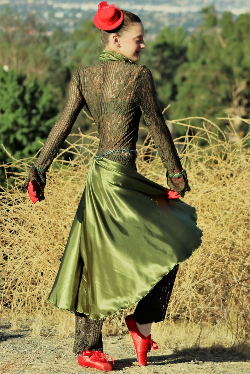 Buy Auntie Mame Adult S-M Custom Dance Costume Tap Jazz Solo Dance ...