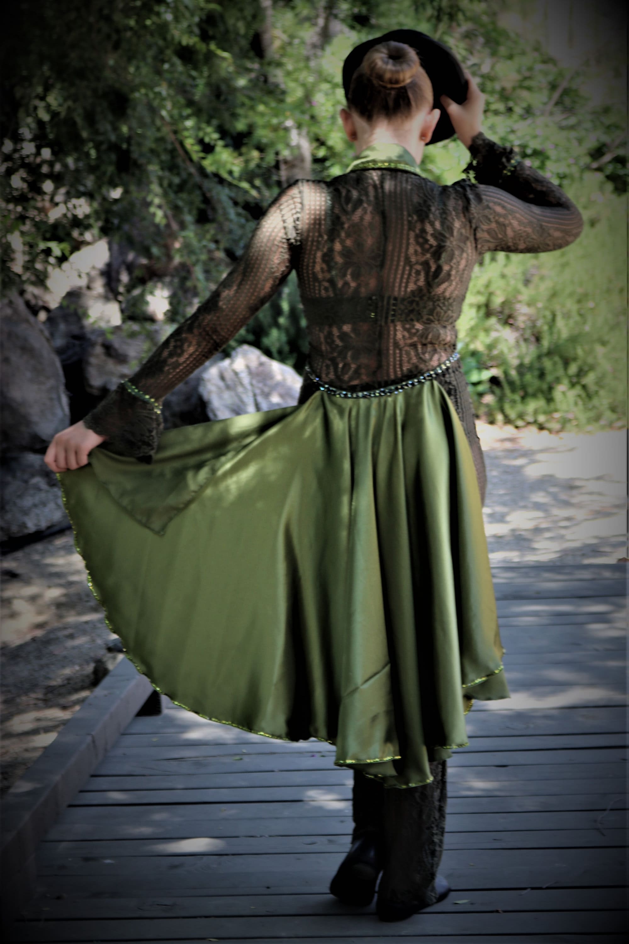 Auntie Mame Adult S-M Custom Dance Costume Tap Jazz Solo Dance Costumes ...