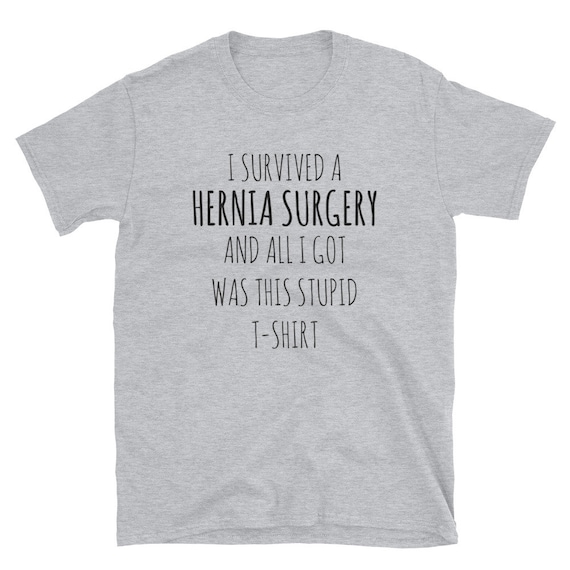 Hernia Surgery Get Well Soon Funny Hospital Injury Recovery - Etsy