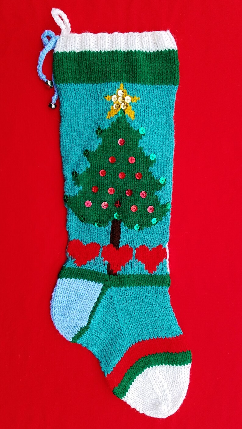 PDF Pattern Only - "christmas Tree Angel" Christmas Stocking Pattern - Etsy