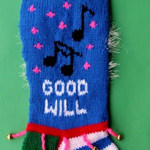 PDF Pattern Only-"singing Angel" Christmas Stocking - Etsy