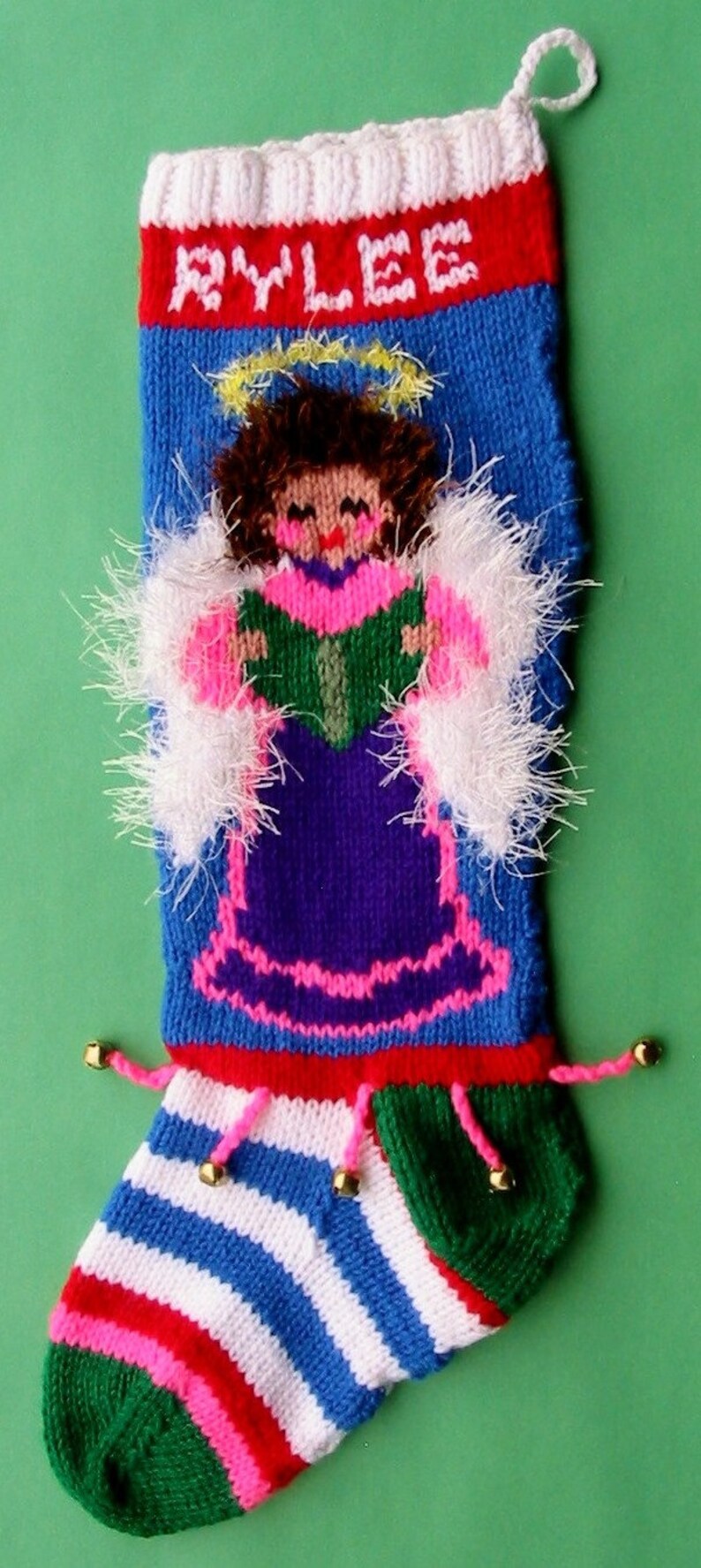 PDF Pattern Only-"singing Angel" Christmas Stocking - Etsy