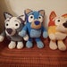 Bluey Plushie Bluey Stuffy Netflix Bluey Crochet Plushie Made to Order ...