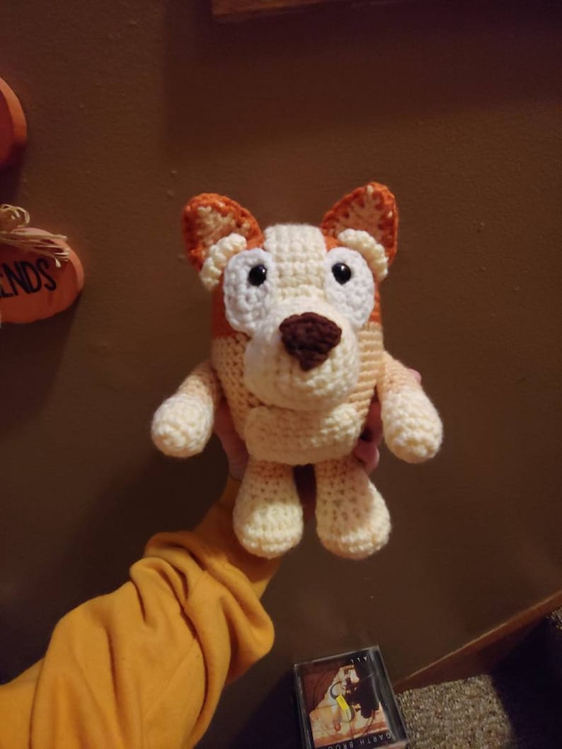 Bingo From Netflix Show Bluey Crochet Stuffy - Etsy