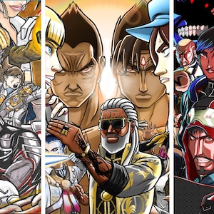 Alextheman76 Tekken Print Collection Tekken 8 Inspired Fan Art Digital PDF - Etsy