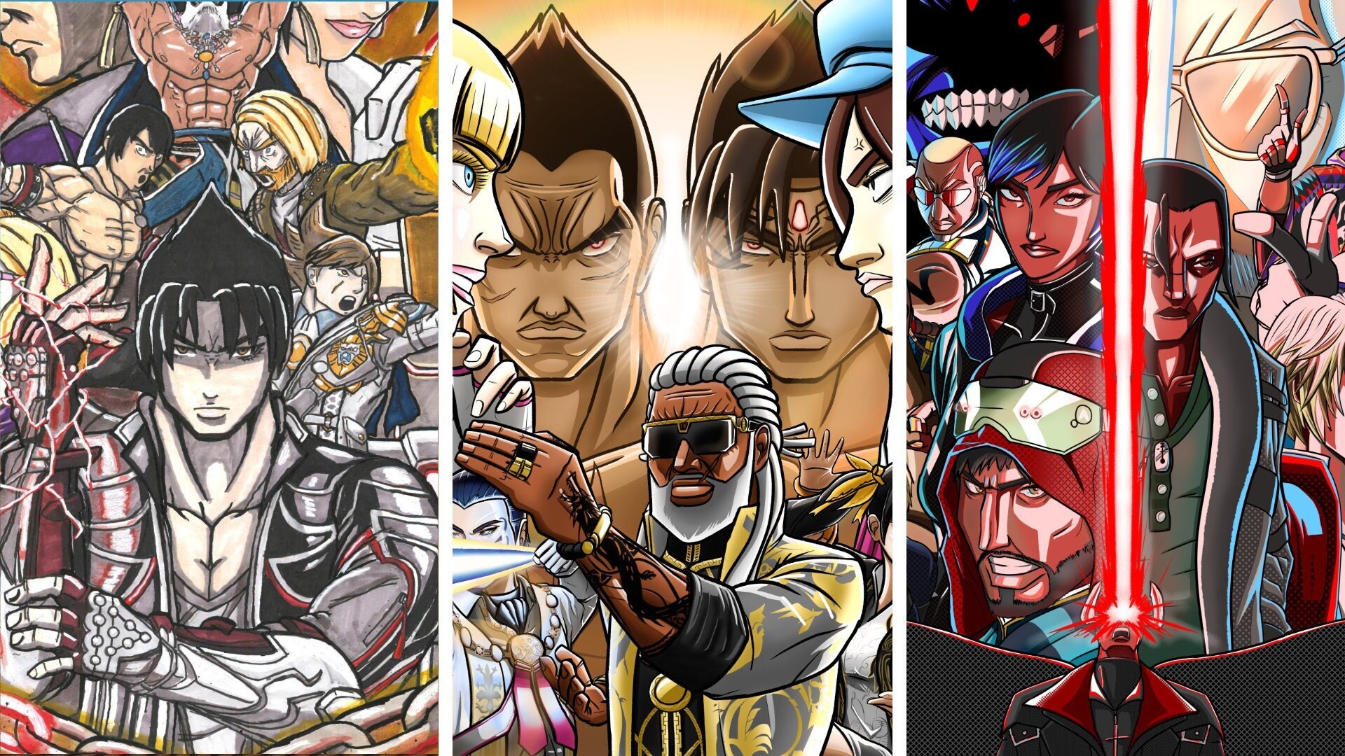 Alextheman76 Tekken Print Collection | Tekken 8 Inspired Fan Art ...