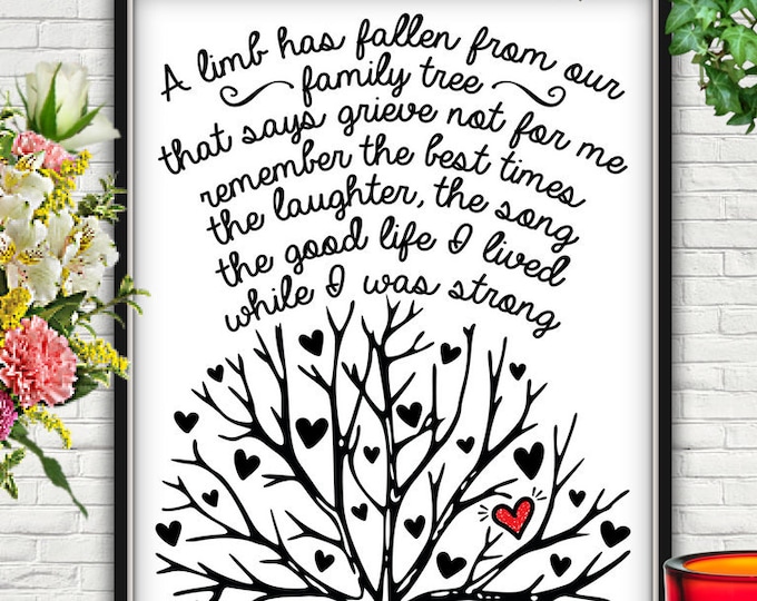 A Limb Has Fallen From the Family Tree, A Limb Has Fallen, Family Tree ...