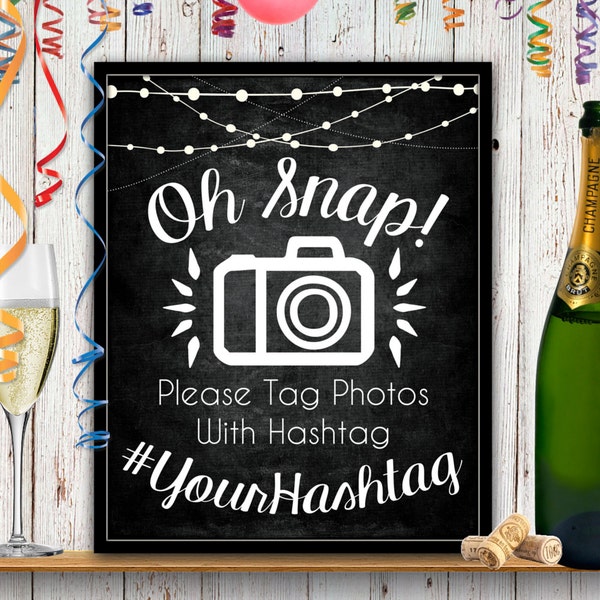 Hashtag Chalkboard - Etsy