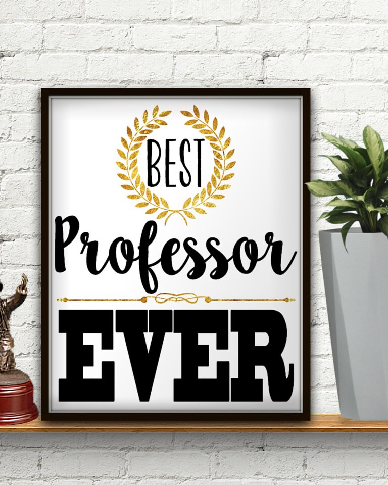 Best Professor Ever, Professor Gift, Gift for Professor, College ...