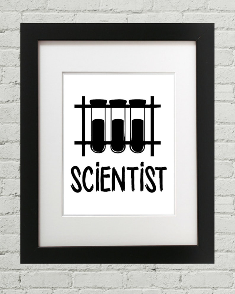 Science Digital Print, Science Decor, Science Classroom Decor, Science ...