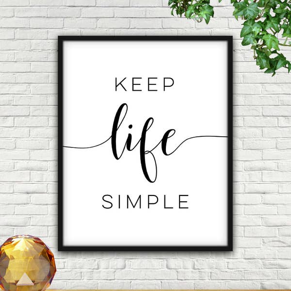 Keep It Simple - Etsy