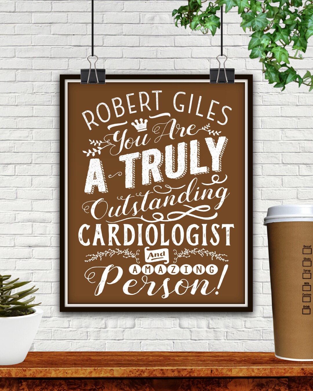 Custom Fantastic Cardiologist Print, DOWNLOAD ONLY, Gift for ...