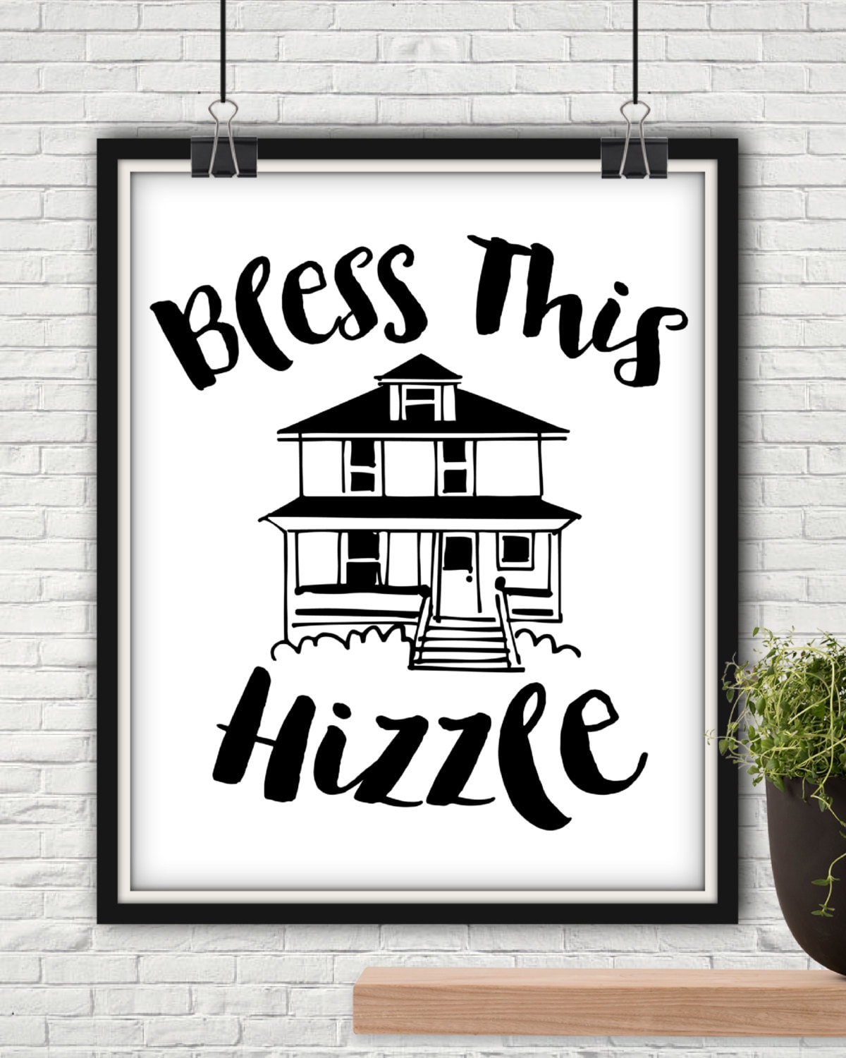 Bless This Hizzle Fo Shizzle For Shizzle Bless This Hizzy | Etsy