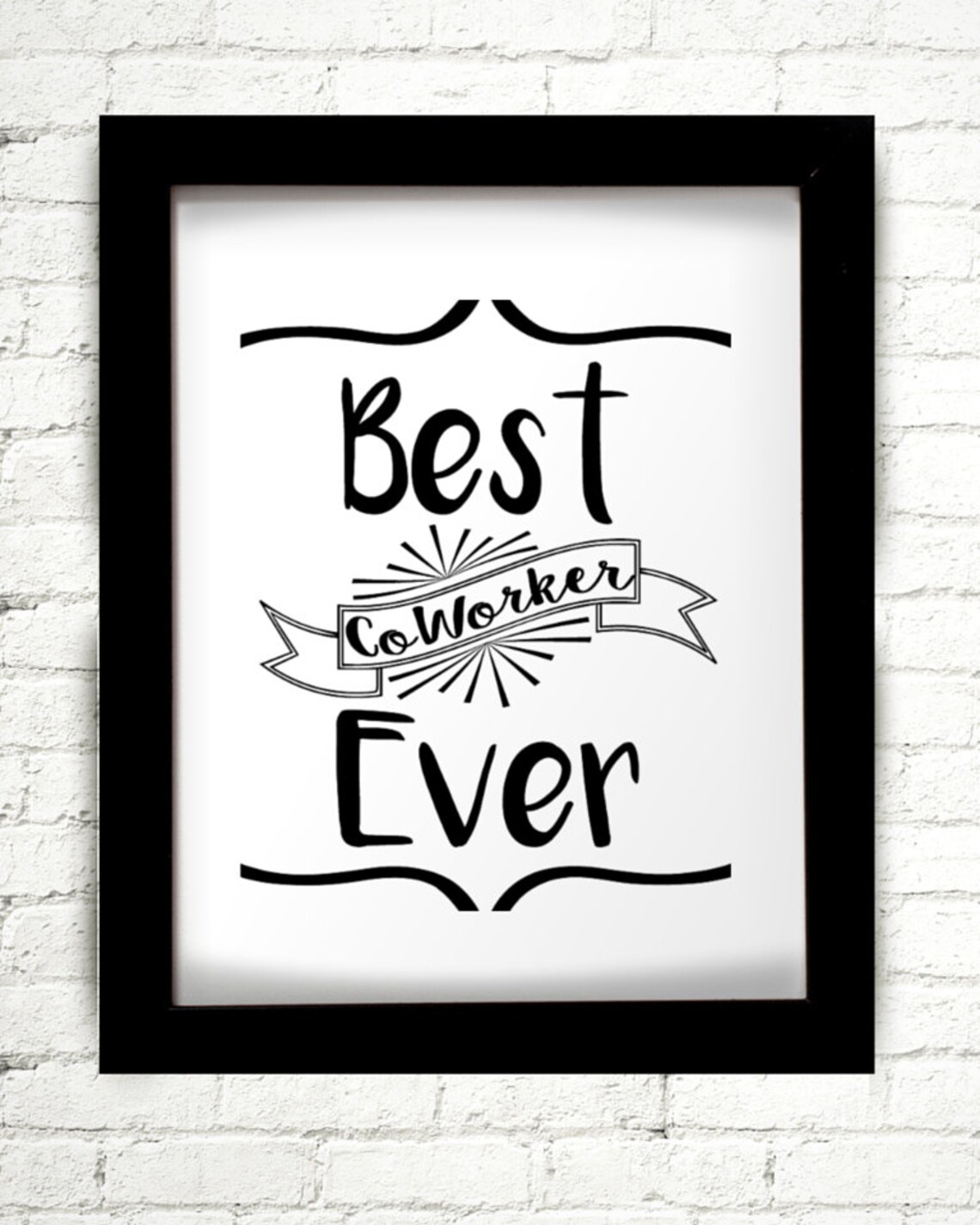 Best Coworker Ever Co Worker Gifts Work Gifts Coworker - Etsy