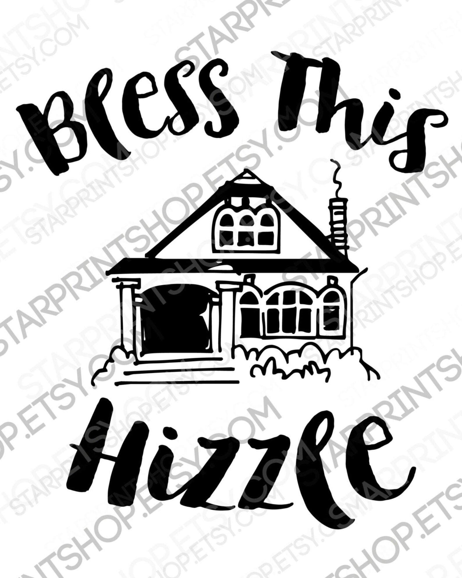 Bless This Hizzle Fo Shizzle for Shizzle Bless This Hizzy - Etsy