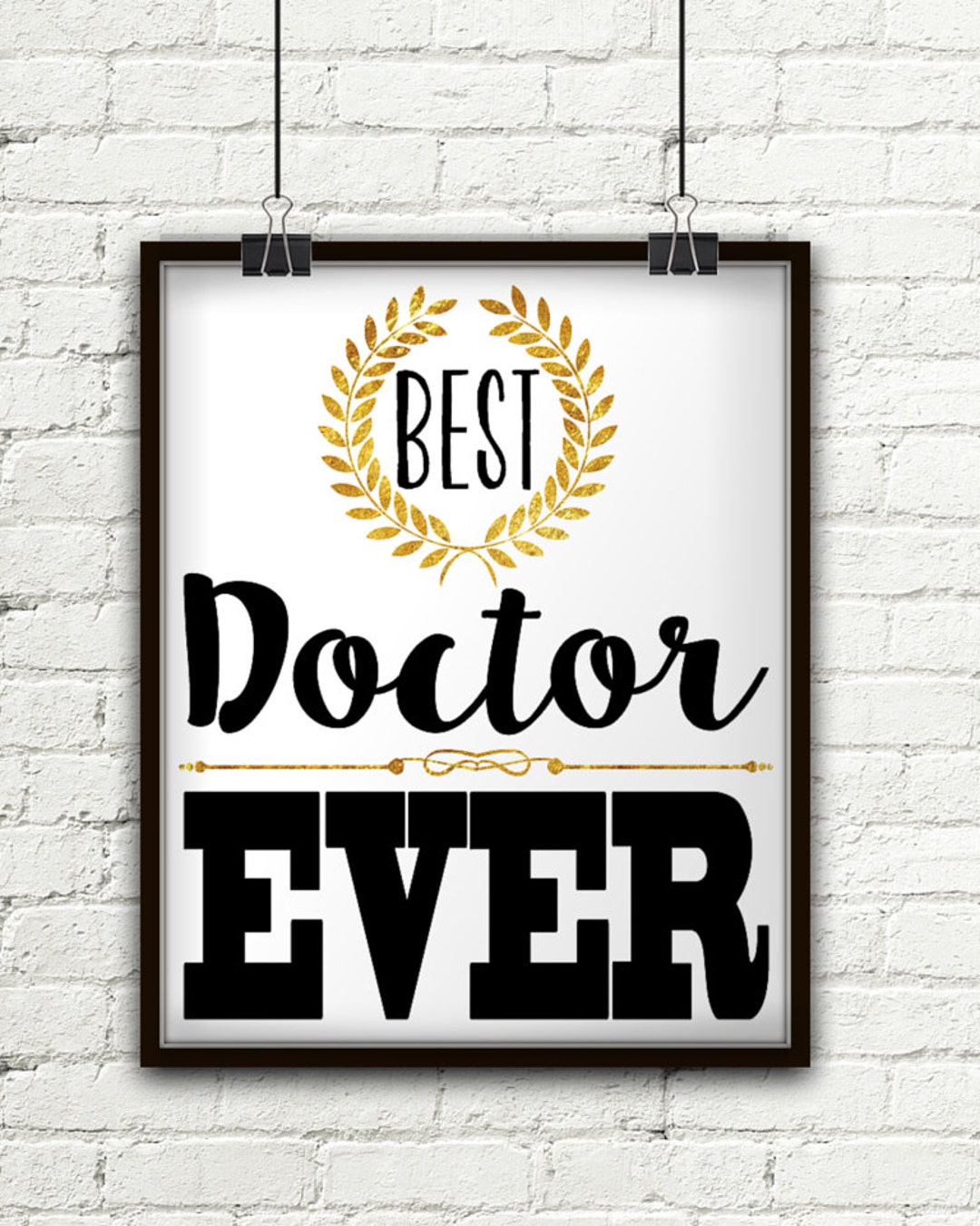 Best Doctor Ever, Doctor Gift, Gift for Doctor, Gifts for Doctor, Gift ...