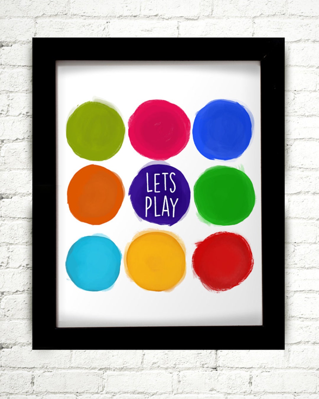 Let's Play, Nursery Decor, Playroom Decor, Playroom Sign, Playroom Wall ...