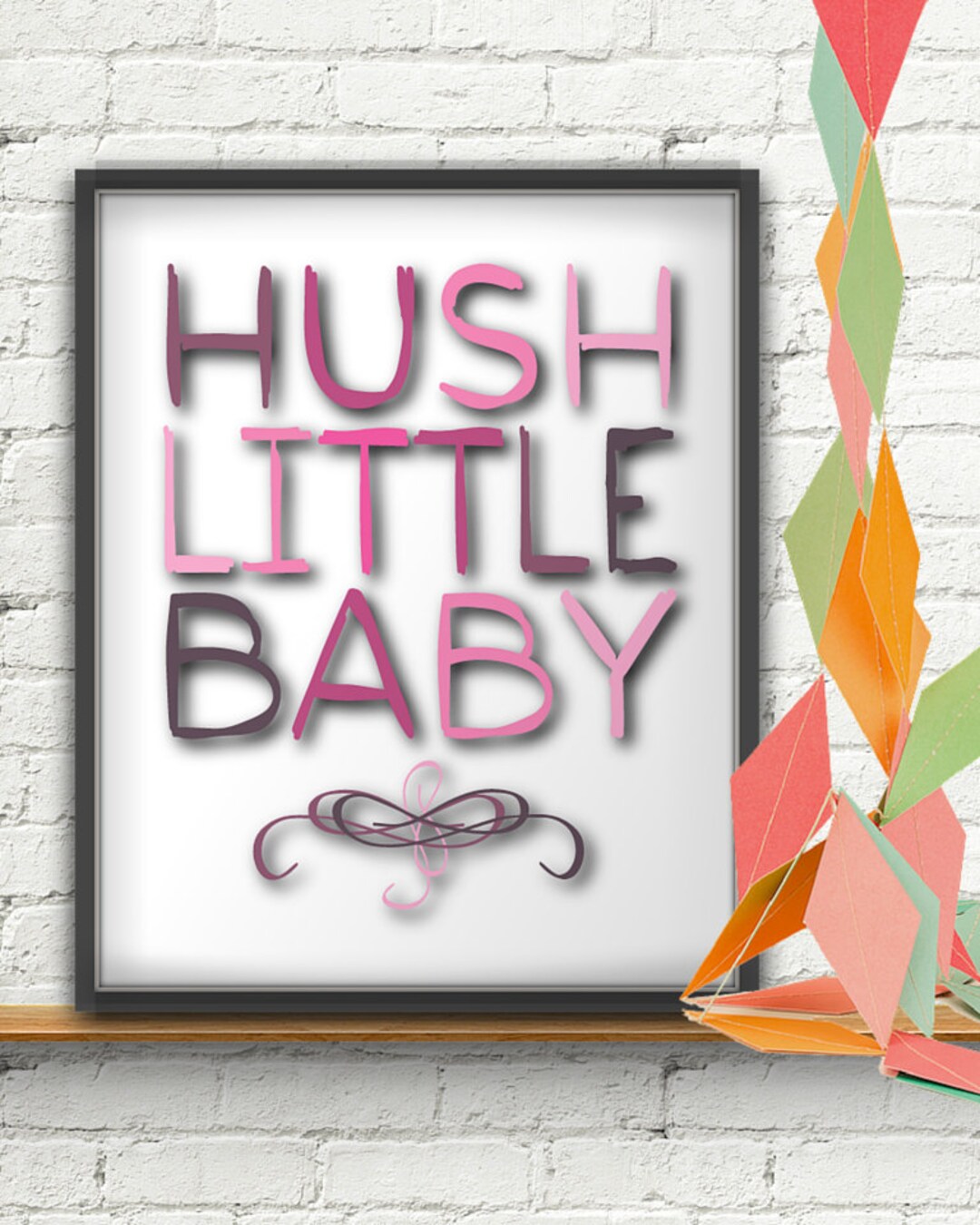 Hush Little Baby, Hush Little Baby Print, Hush Little Baby Art, Lullaby ...