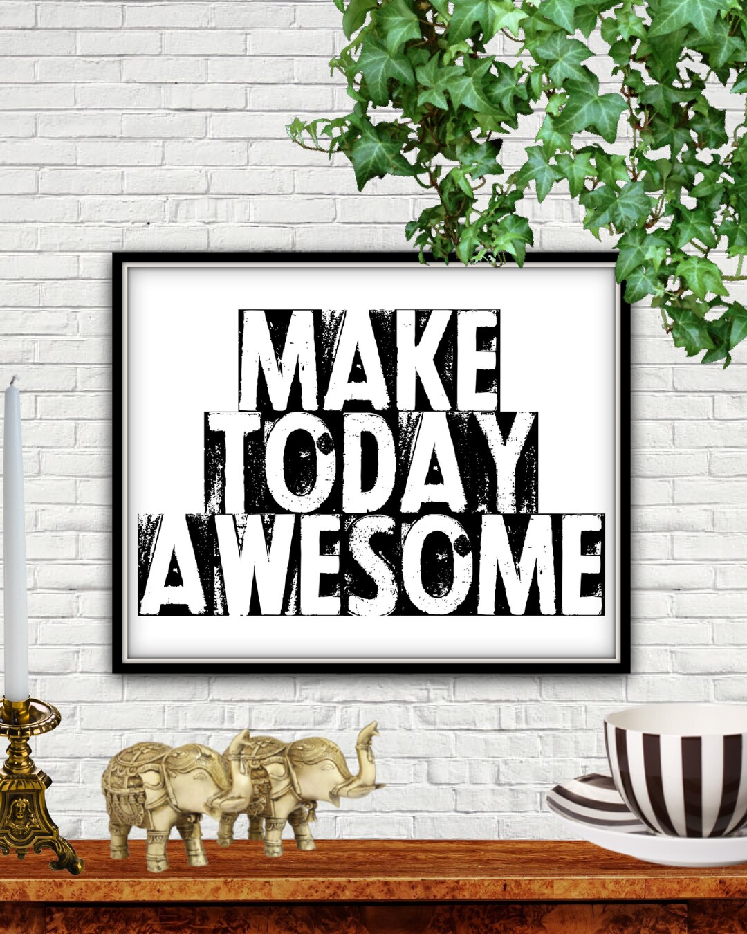 Make Today Awesome, PRINTABLE, Make Today Awesome Print, Make Today ...