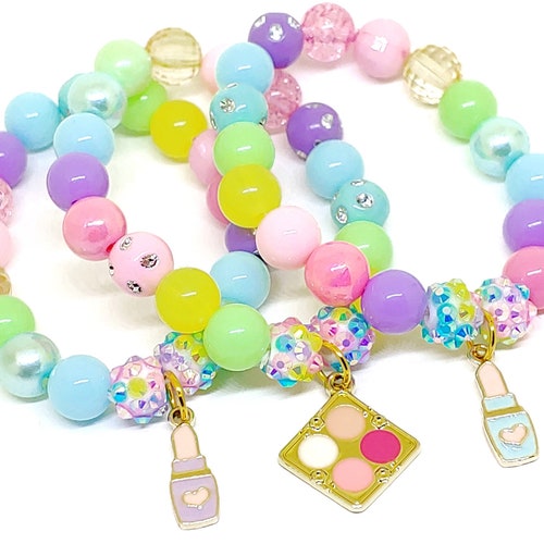 Girls Spa Bracelets Party Favors Fashion Makeup Birthday - Etsy