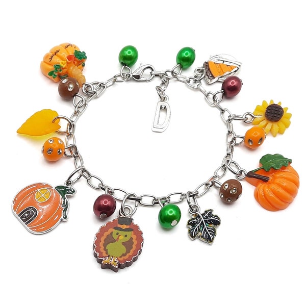 Thanksgiving Charms - Etsy