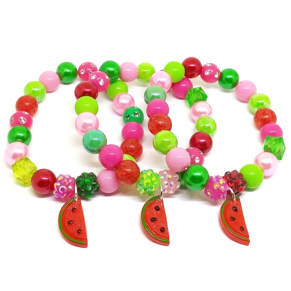Watermelon Bracelet - Etsy