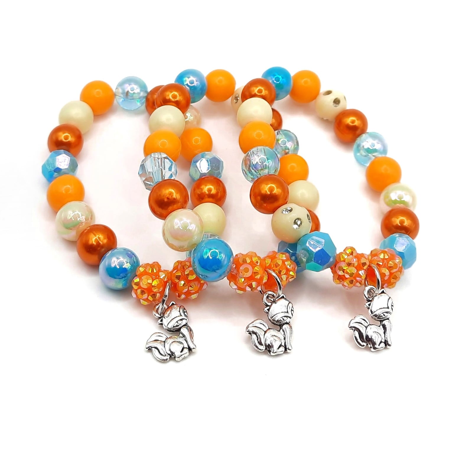 Fox Bracelets Party Favors Girls Woodland Birthday - Etsy