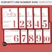 Sorority Line Number Sign Template: DIY Editable New Member Gift DST ...