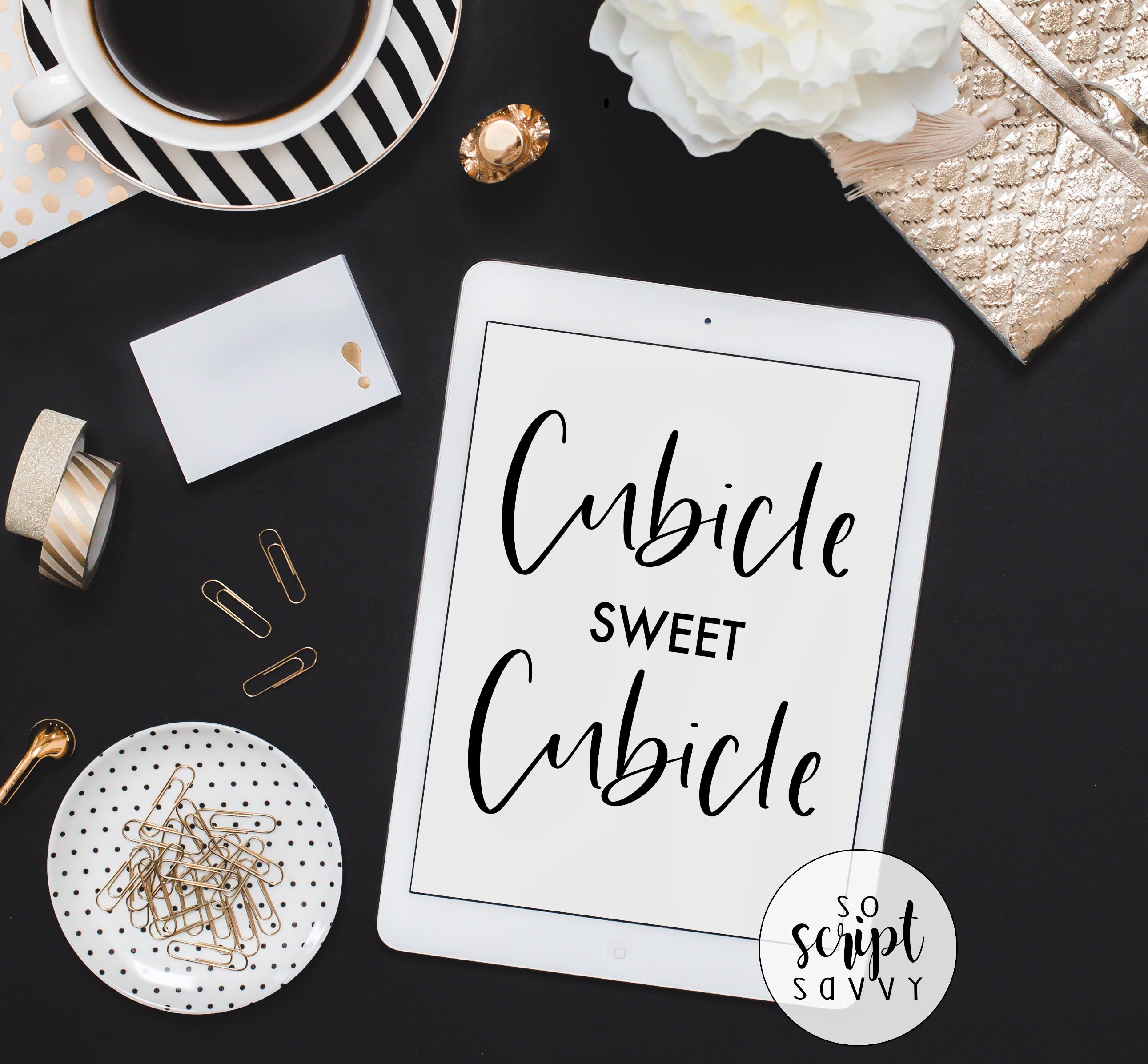 Cubicle Sweet Cubicle Office Office Printable Motivation - Etsy