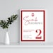 Sorority Line Number Sign Template: DIY Editable New Member Gift DST ...