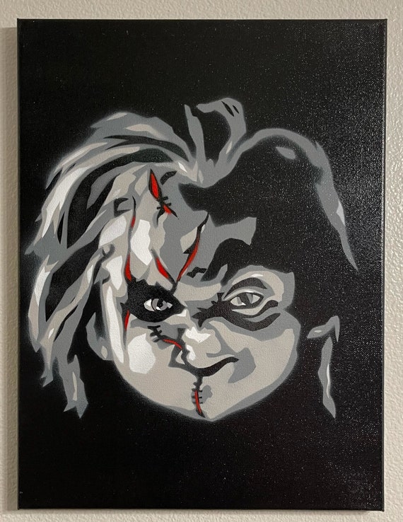 Chucky Stencil