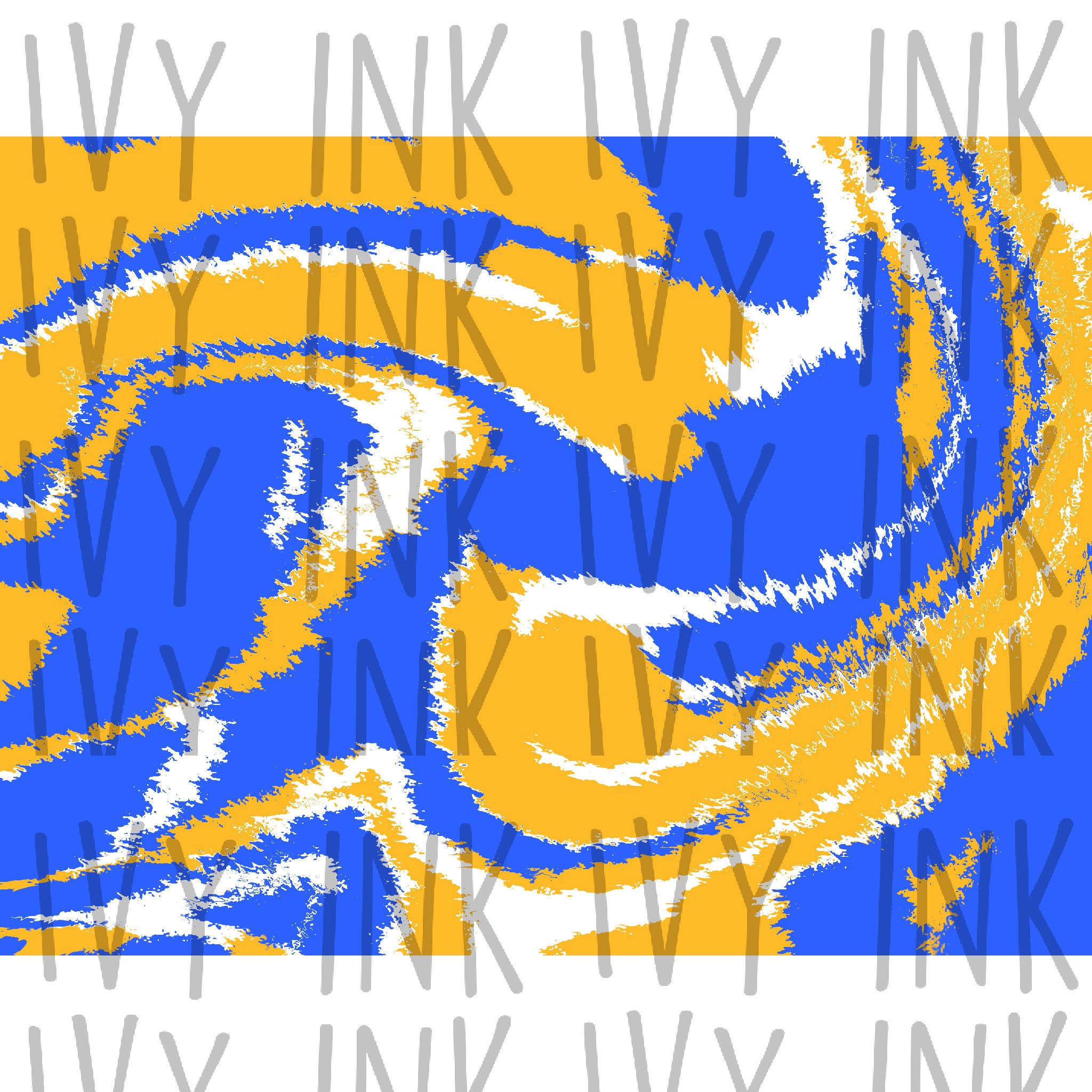 Blue Yellow White Tye Dye Tie Dye Digital Paper - Etsy UK