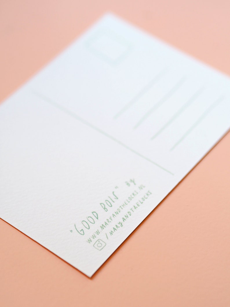 Dog Postcards, 4 Different Cards With Dog Illustrations - Etsy