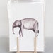Elephant Animal Print A4 Size - Etsy