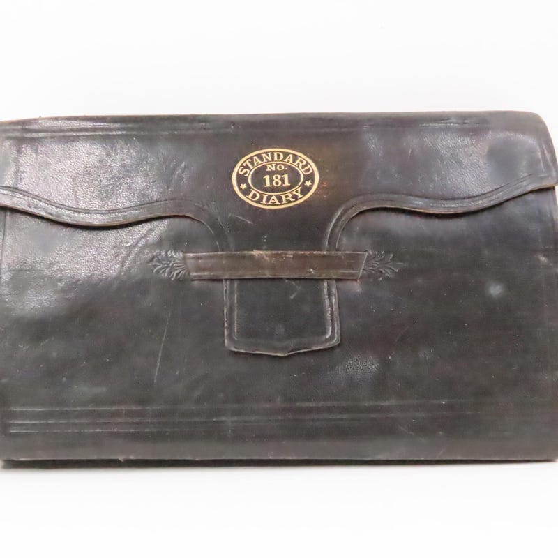 Antique Handwritten Diaries - Etsy