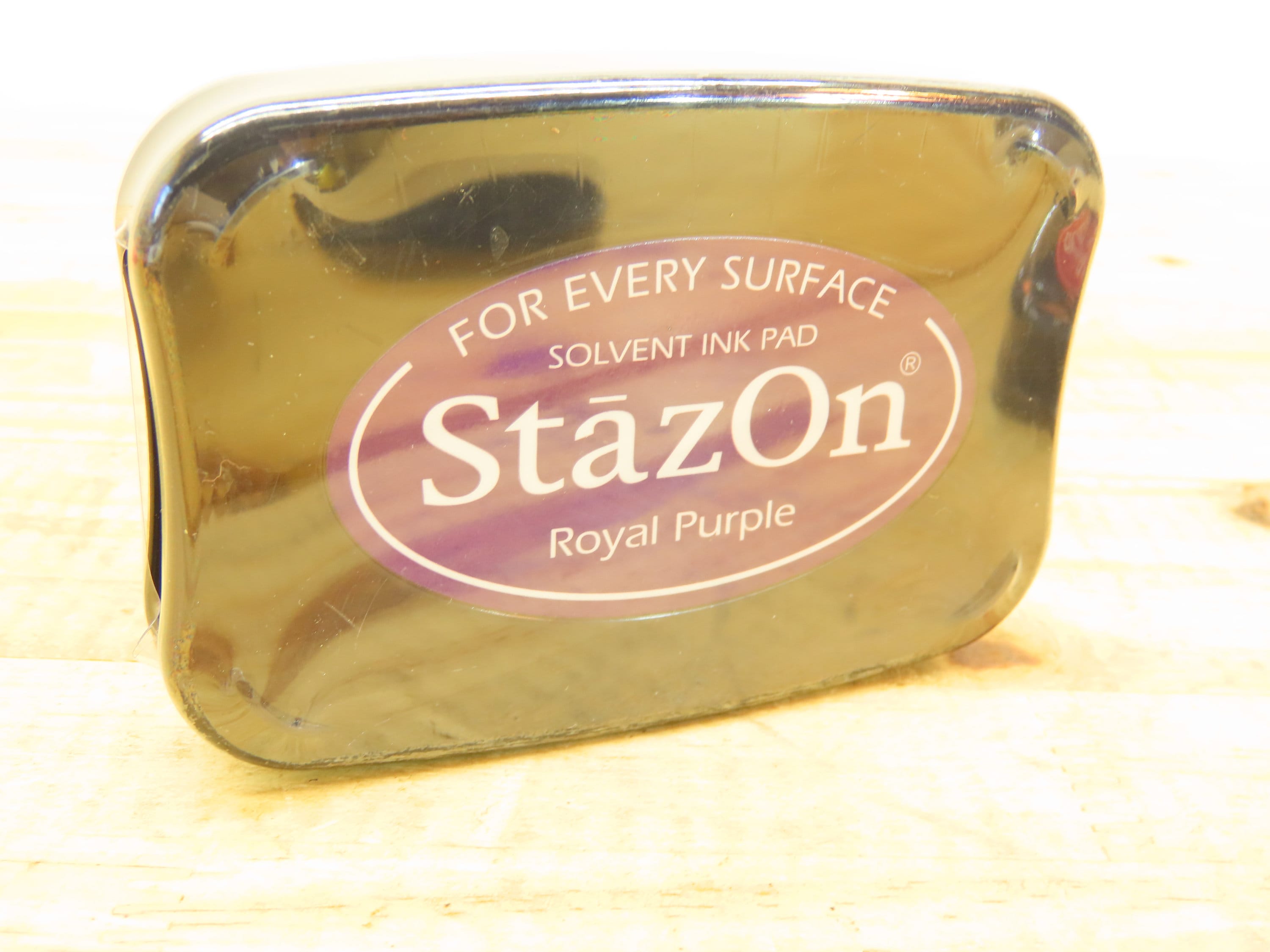 Tsukineko Full-size Stazon Multi-surface Inkpad, Royal Purple - Etsy