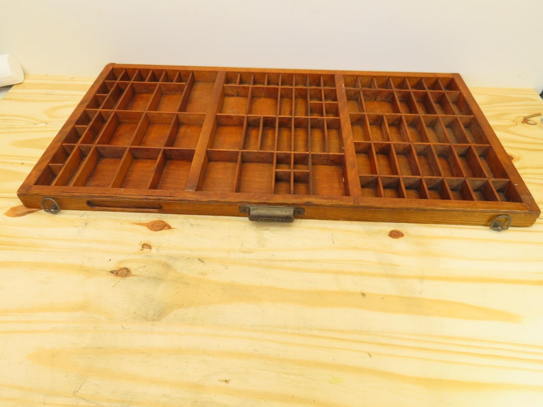Hamilton Printing Co. Letterpress Drawer Typeset Tray Box - Etsy
