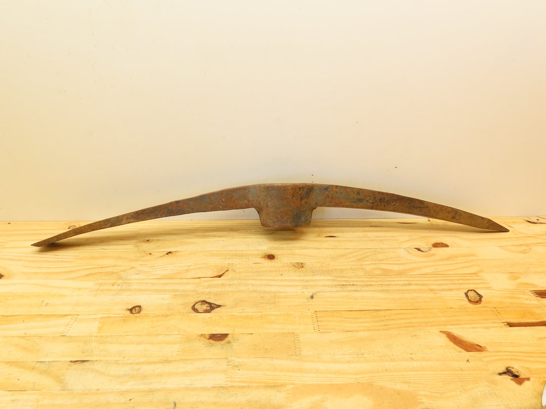 Vintage Mining Railroad Pick Axe 28" - Etsy