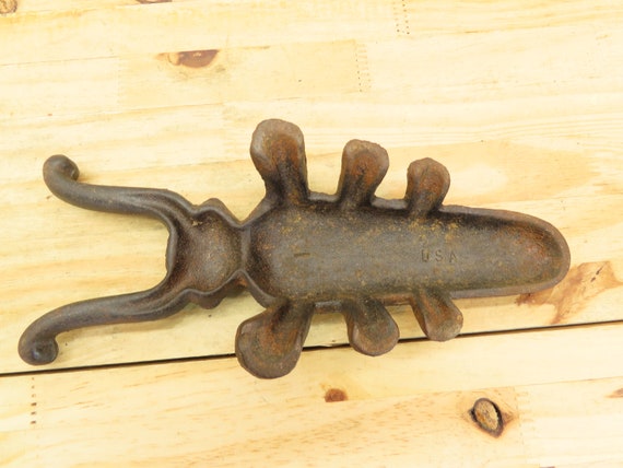 Iron Boot Jack Metal Beetle Shoe Jack Boot Puller USA… - Gem