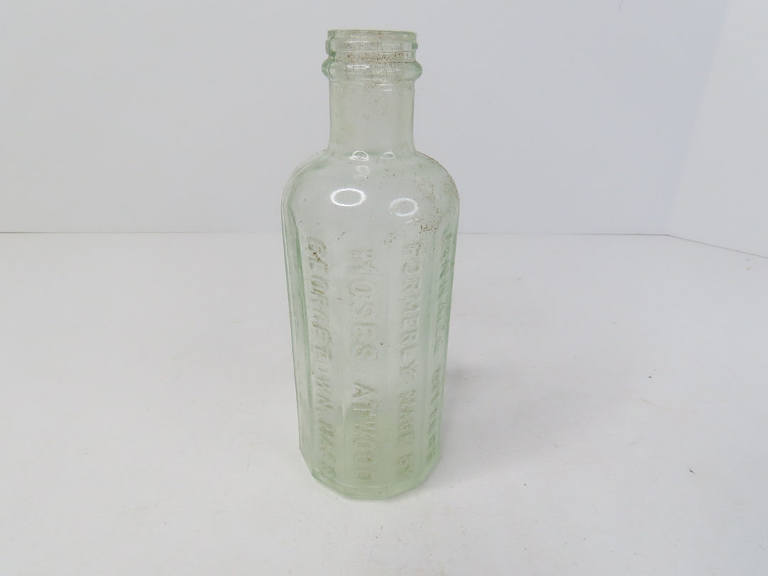 Antique Atwoods Jaundice Bitters Moses Atwood Georgetown Mass Blue ...