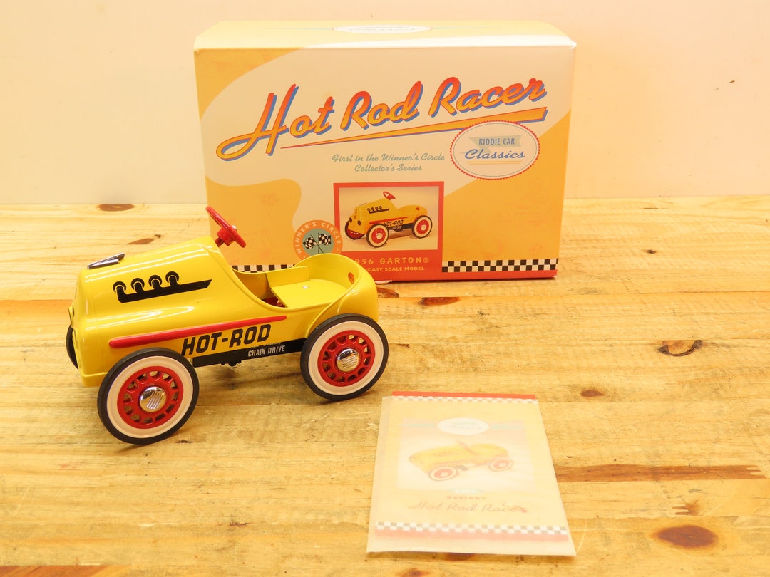 Hot Rod Racer 1956 Garton Diecast Kiddie Car Classic - Etsy
