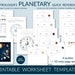 Astrology Planets Cheat Sheet Package, Printable Quick Reference Guide ...