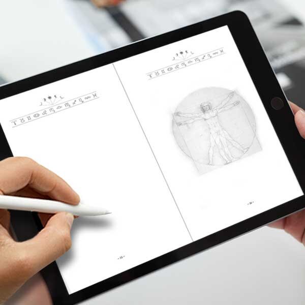 Astrology Printable Stationery Sheet Bundle, Watermarked Study ...