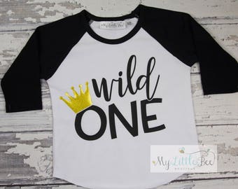 Wild one shirt | Etsy