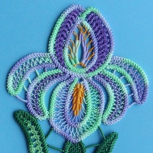 Iris, Romanian Point Lace KITS - Patterns No.138lst - Etsy